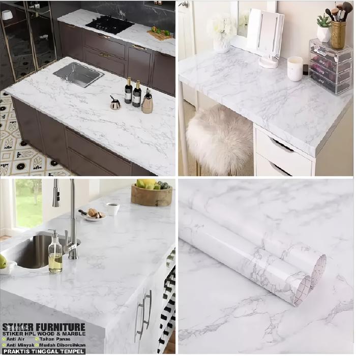 Jual Sticker Deco Sheet PVC Stiker Pelapis Meja Furniture HPL Kayu ...