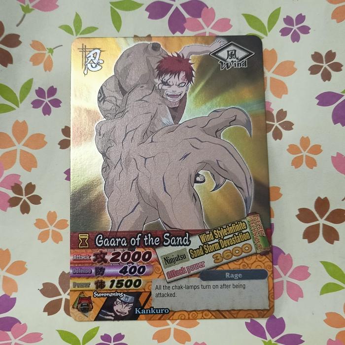 Jual kartu naruto narutimate ninja fight TEST version GOLD & SPECIAL ...