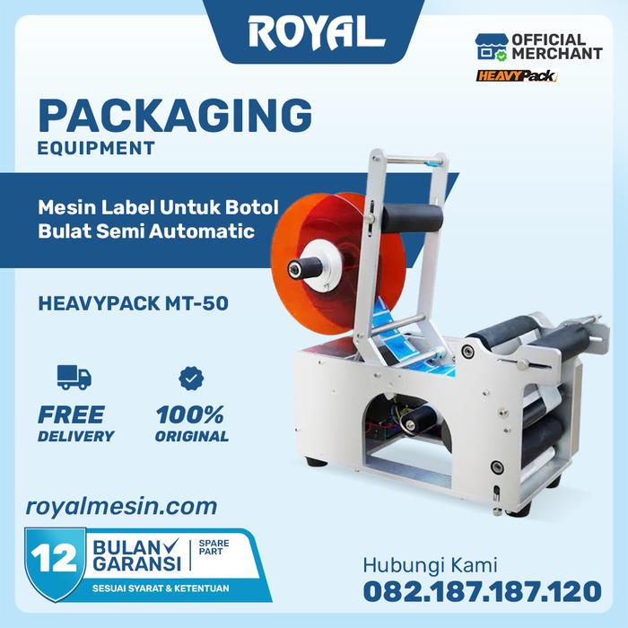 Jual Mesin Labeling Botol Tempel Lebel / Sticker Botol MT-50 HEAVYPACK ...