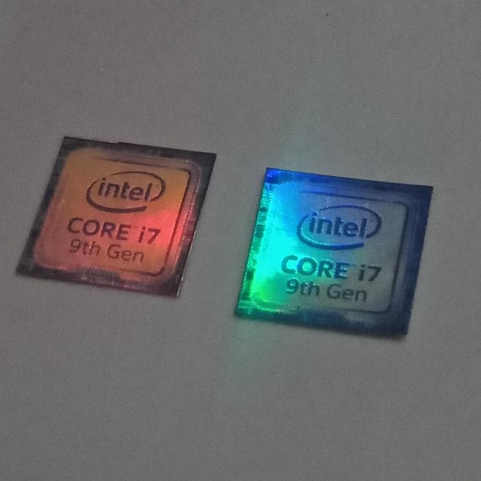 Jual stiker laptop intel core i7 9th gen series hologram - Kota Bekasi ...
