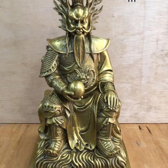 Jual patung raja naga hai long wang logam kuningan 16 inch - Jakarta ...