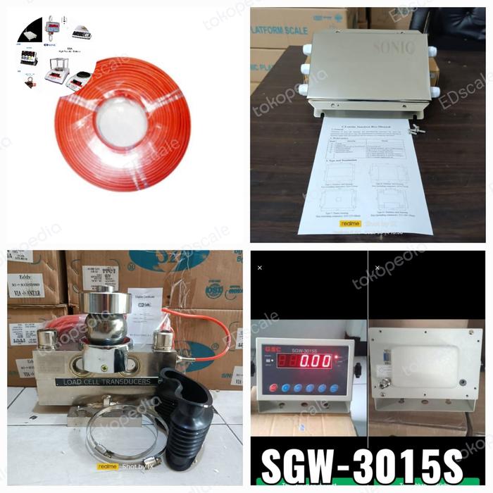 Jual paket spare part jembatan timbang LOAD CELL MK LUC SGW-3015S jb 4hole - Jakarta Barat ...