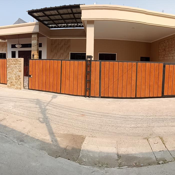 Jual pagar besi motif kayu - Jakarta Timur - berkah alumunium 91 ...
