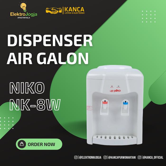 Jual Dispenser Galon NIKO Panas Normal / Dispenser Air NIKO NK 8W - Kab ...
