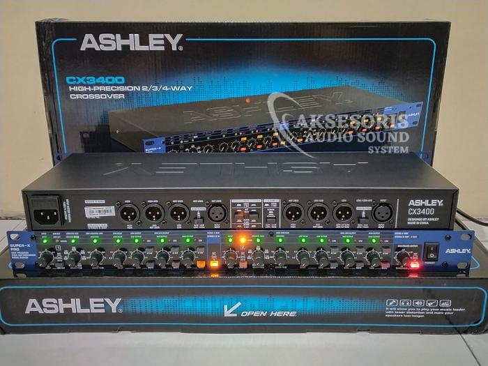 Jual Crossover ASHLEY CX 3400 Crossover With Limiters Super X Pro ...