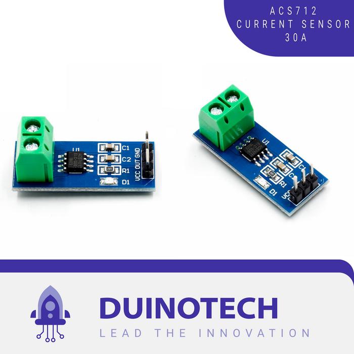 Jual Sensor Arus 30a Current Acs712 Acs712elc 30a Module For Arduino Kota Depok Duinotech