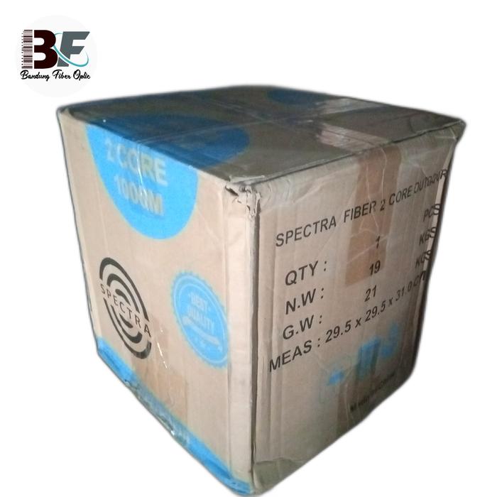 Jual Kabel FTTH Fiber Optic Dropcore 1Core 2Core 4Core 3Seling Spectra ...