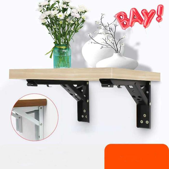 Jual Bracket Engsel Siku Rak Dinding Meja Lipat Dinding Berbagai Ukuran ...