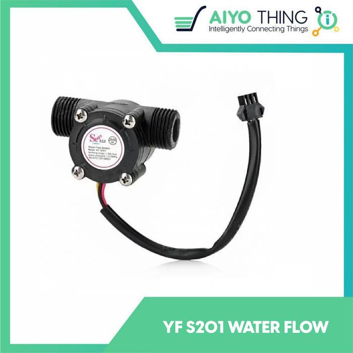 Jual YF-S201 Water Flow Sensor Aliran Air Sensor Arus Air Hall 1/2 ...