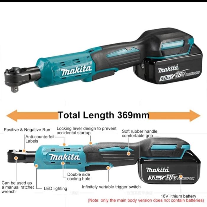 Jual MAKITA DWR 180Z / RATCHET WRENCH MAKITA DWR 180 Z 18V LTX (UNIT ...