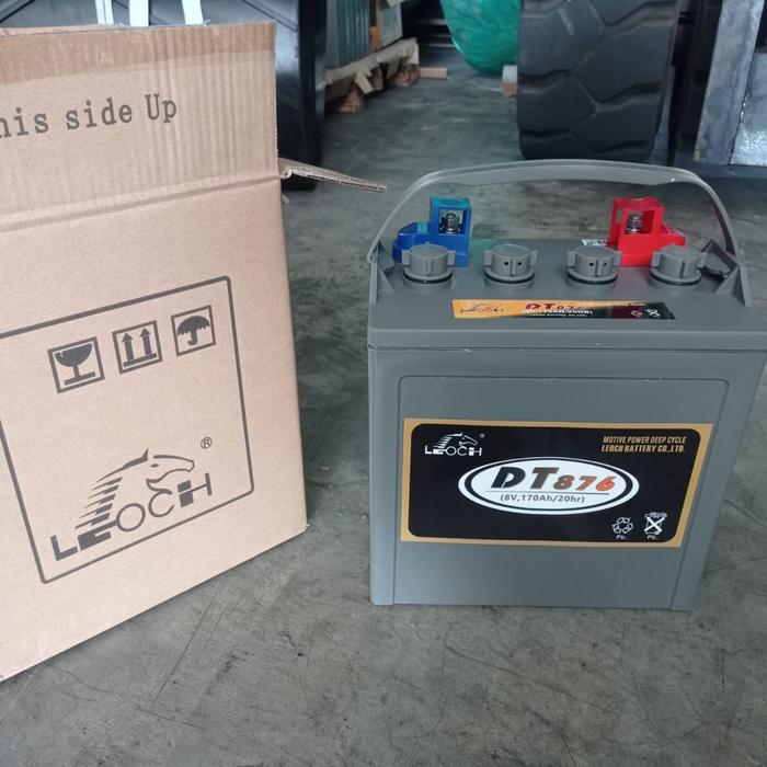 Jual Baterai Deepcycle Golf Battery Leoch DT876 8 V 170 AH Sub Trojan T875 - Kota Surabaya ...