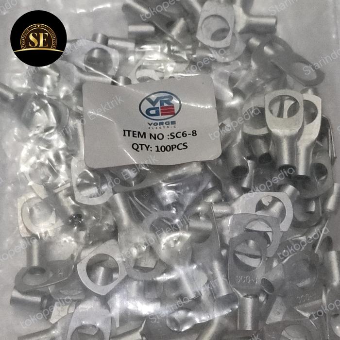 Jual Skun Kabel SC-6 Tembaga doff Scun Cable LUG Dove PANEL sc-6-8 sc6 - Jakarta Barat ...