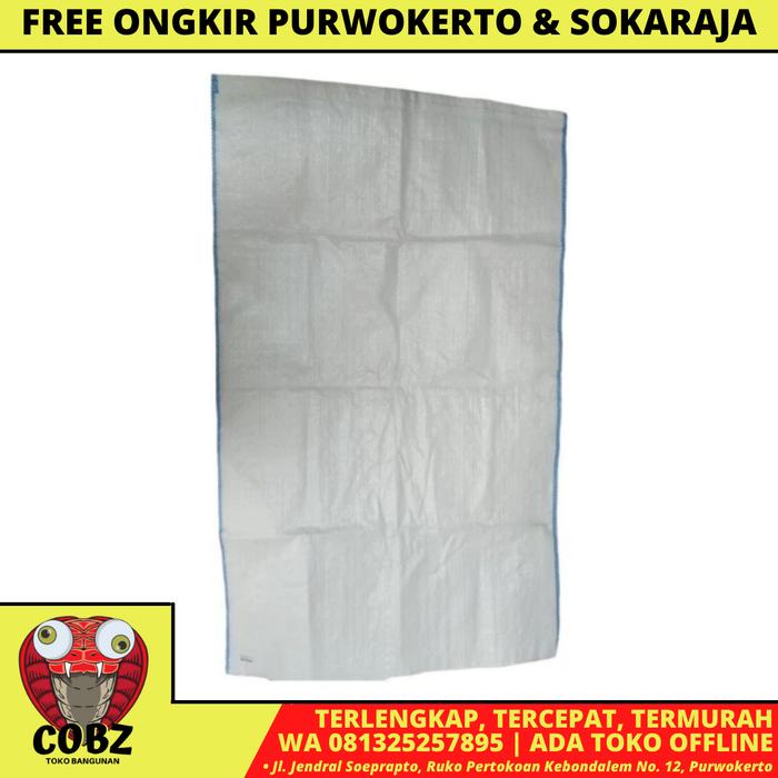 Jual 90 CM x 55 CM / COBZ Karung Kandi Plastik PVC Putih Kapasitas 50 KG - Kab. Banyumas - COBZ ...