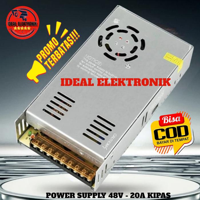 Jual Switching Power Supply PSU 48V 20A High Quality, 48 Volt 20 Ampere ...