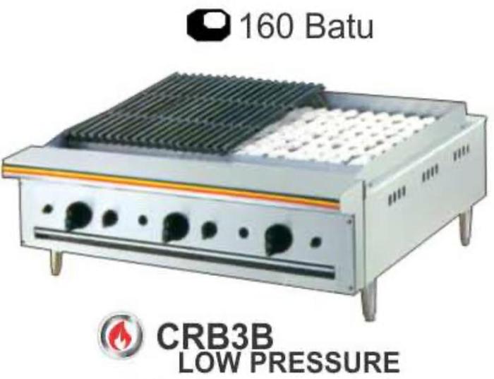 Jual Getra CRB-3B Kompor Gas Char Grill Broiler Lava Rock Pemanggang ...