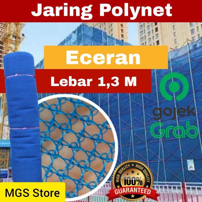 Jual Jaring Pengaman Proyek Bangunan Eceran Polinet Polynet ScaffoldingNet - Kota Surabaya - MGS ...