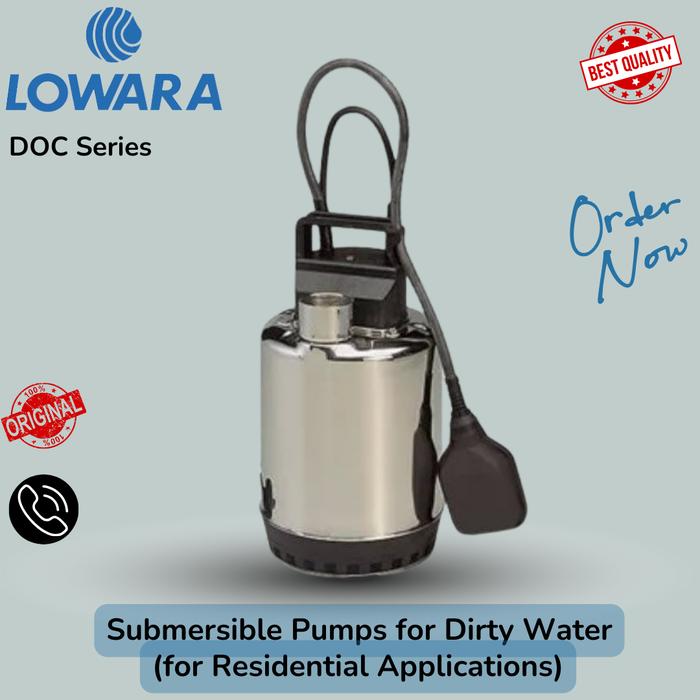 Jual POMPA LOWARA DOC7SG/A Single-Phase - Kota Bekasi - Fee Pump ...