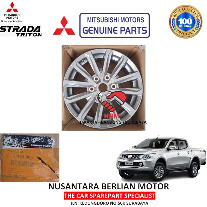 Jual VELG MITSUBISHI STRADA / TRITON THN 2016 4250C996 GENUINE PARTS ...