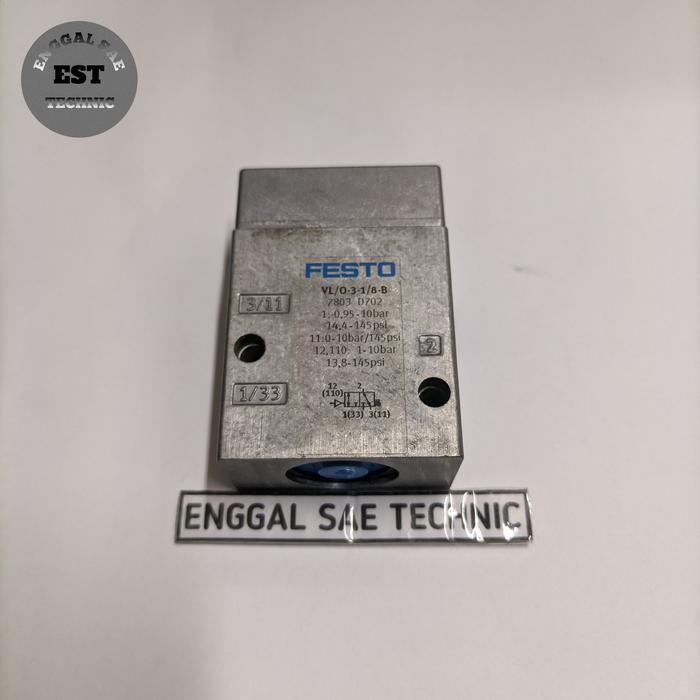 Jual SELENOID VALVE PILOT FESTO VL/0-3-1/8-B - Jakarta Barat - ENGGAL ...