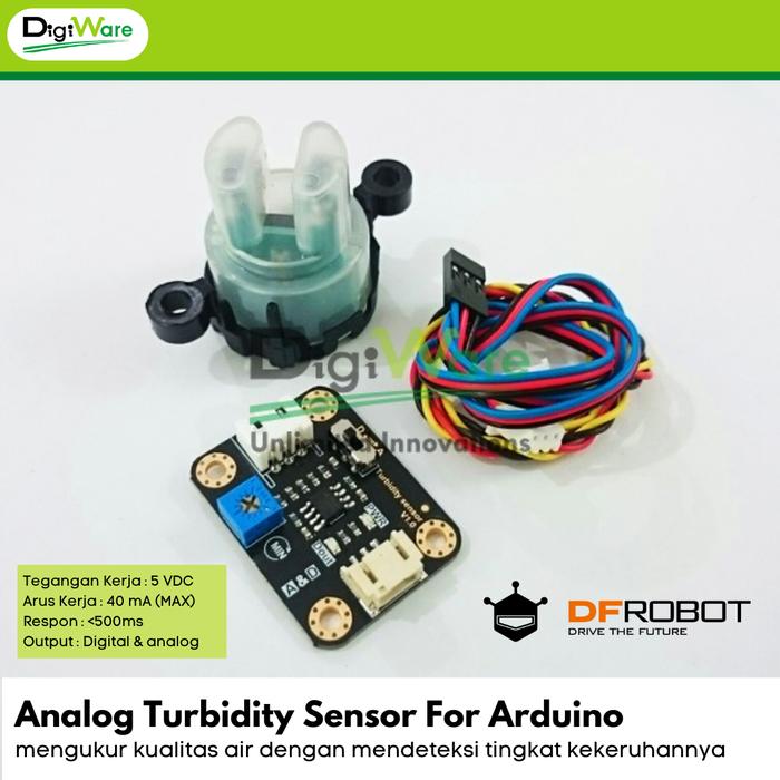 Jual Analog Turbidity Sensor For Arduino - Kab. Bekasi - DigiWare Store ...
