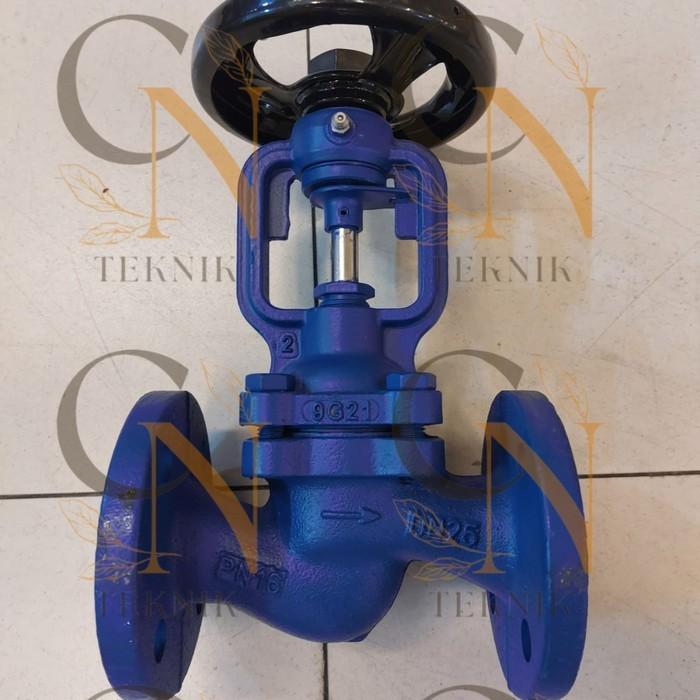 Jual GLOBE VALVE STEAM 4" INCH DN100 ARI ARMATUREN - FLANGE PN16 ARIFABA - Jakarta Barat - CN ...