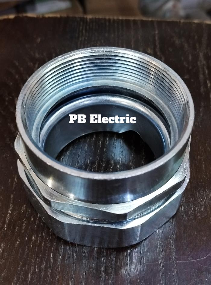 Jual Connector Flexible Conduit 2 1/2 inch / Connector Flexible to Pipe ...