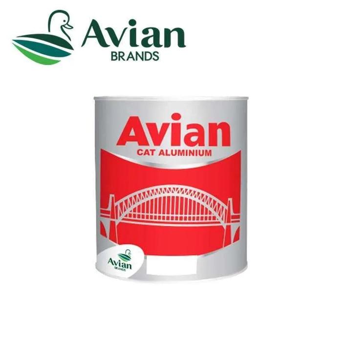 Jual CAT ALUMINUM AVIAN WARNA SILVER PERAK/CHROME FINISH (0,75 LITER ...