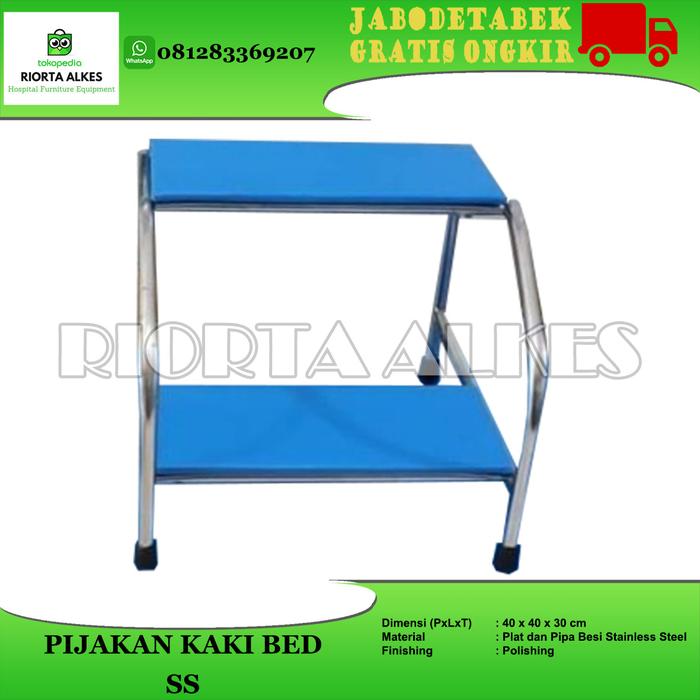 Jual Tangga Bed Pasien Pijakan Kaki Tempat Tidur Rumah Sakit Footstep ...