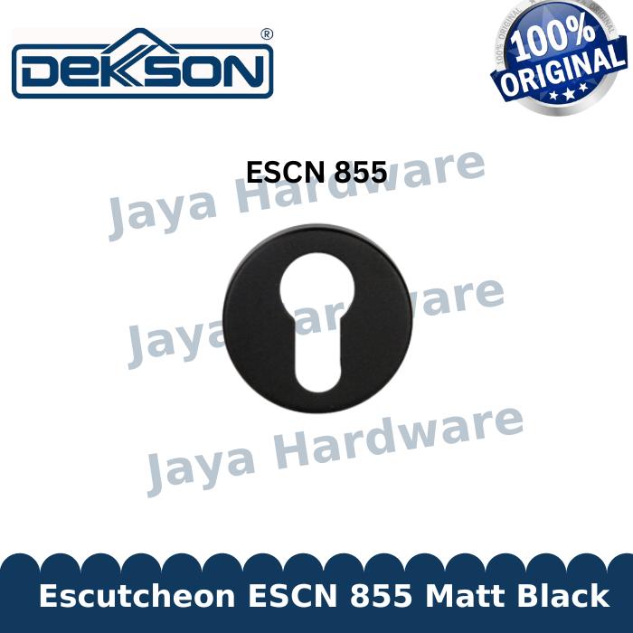 Jual ESCN/Escutcheon Dekson/Tutup Ring Cylinder Dekkson Matt black ...