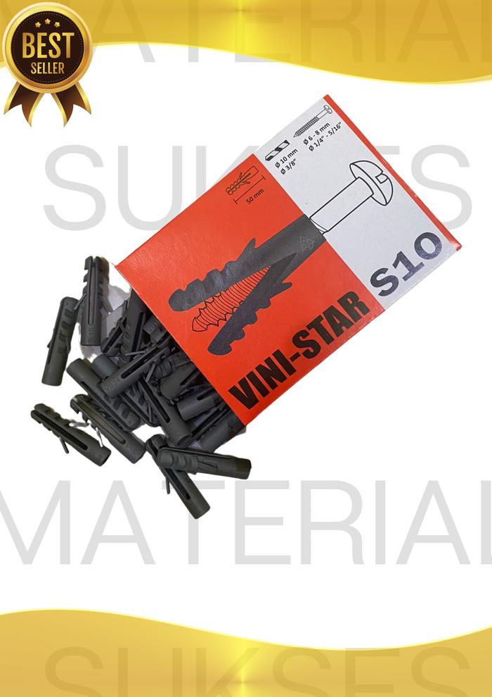 Jual FISER FISHER VISER SKRUP BAUT VINI STAR TEMBOK S5 , S6 , S10 , S12 - S10 - Jakarta Barat ...