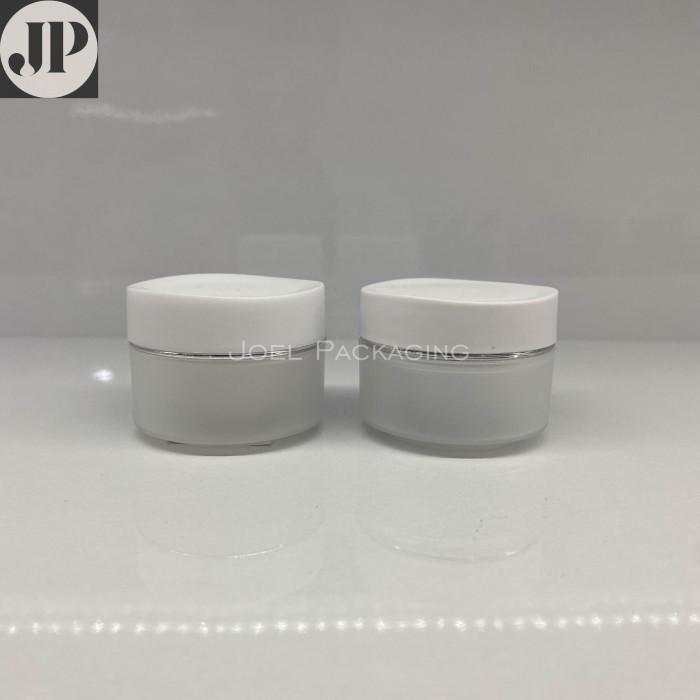Jual Pot Cream Pp Bunga 15Gr Putih Natural Transparan White 15 Gram ...