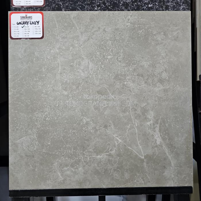 Jual GRANIT TILE SANDIMAS GALAXY GREY MATT UNPOLISHED 60X60 [FREE ...