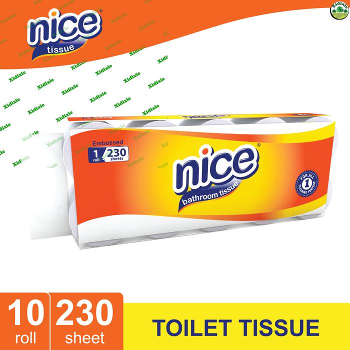 Jual Nice Tissue Toilet isi 10 rolls 230 sheets - Jakarta Utara ...