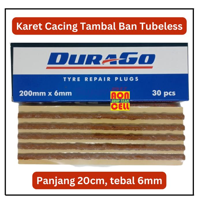 Jual Karet Tambal Ban Tubeless / Cacing Tambal Ban Tubeles motor mobil ...