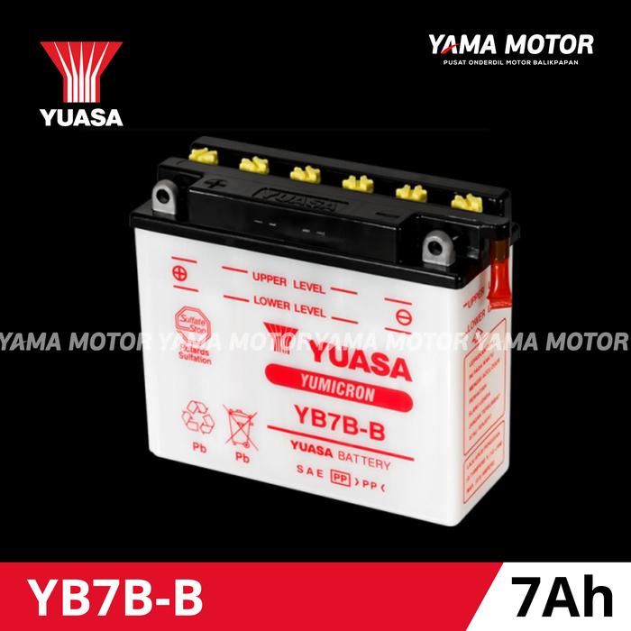 Jual AKI ACCU BASAH YUASA YB7B-B MOTOR TIGER SCORPIO 7 AMPERE - Kota Balikpapan - Yama Motor ...