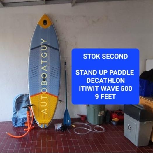 Jual SECOND: Stand Up Paddle Decathlon Itiwit Wave 500 9 Feet - Kota ...