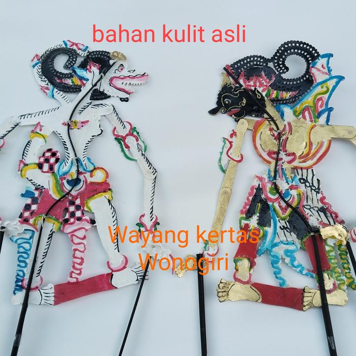 Jual wayang kulit asli 30 cm bebas karakter - Kab. Wonogiri - wayang ...