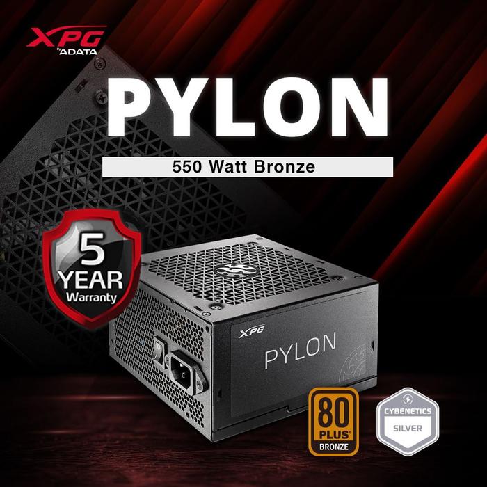 Jual Psu Adata Xpg Pylon 550w 80+ Bronze | Power Supply 550 Watt - 550w ...