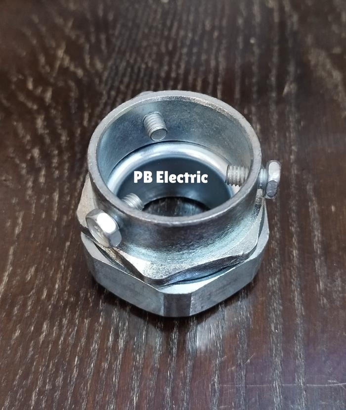 Jual Connector Flexible Conduit 1 1/4 Inch / Coupling Flexible to Pipe ...