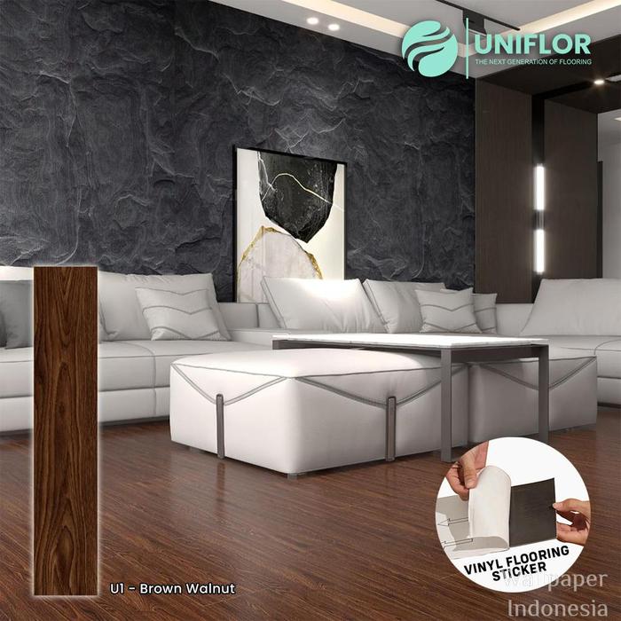 Promo Lantai Vinyl STICKER-Marvel Flooring Tebal 2mm-Lantai Kayu ...