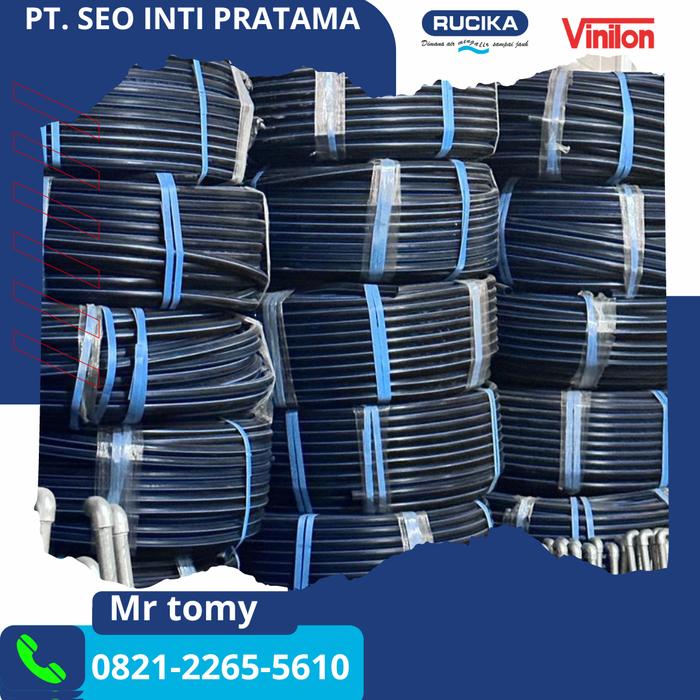 Jual pipa HDPE Rucika 1 inch PN 10 pajak 100 meter - Jakarta Timur ...