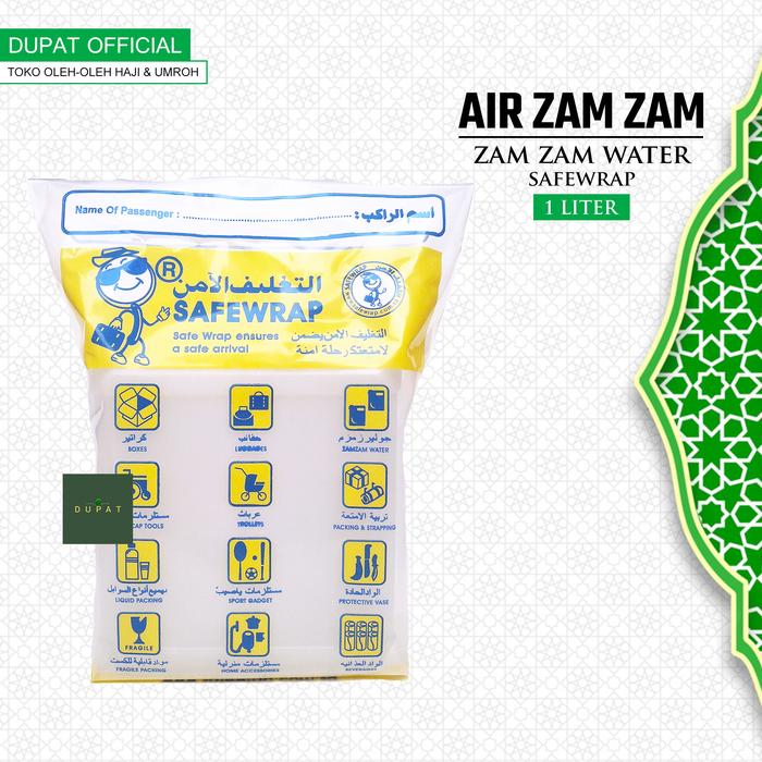 Promo Air Zam Zam 1 Liter Asli Original / Zamzam 1 Liter - Jakarta ...
