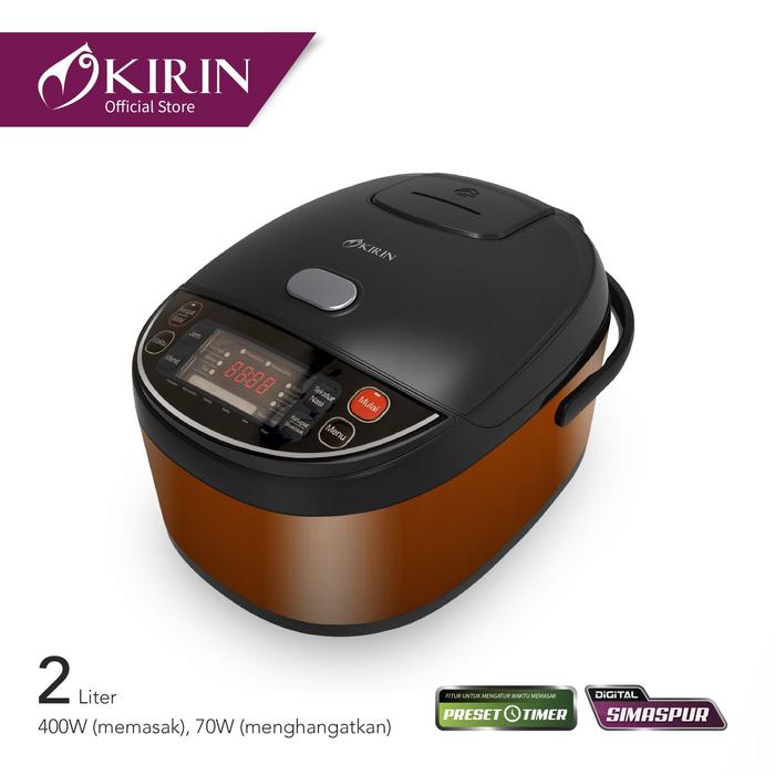Promo Kirin Digital Series Rice Cooker 2 Liter KRC-420D / Penanak Nasi Cicil 0% 3x - Jakarta ...