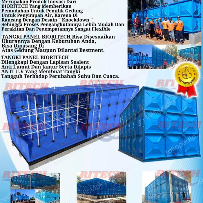 Jual Tangki Panel High Quality, Roof Tank Air Frp , Tandon Kotak Frp ...
