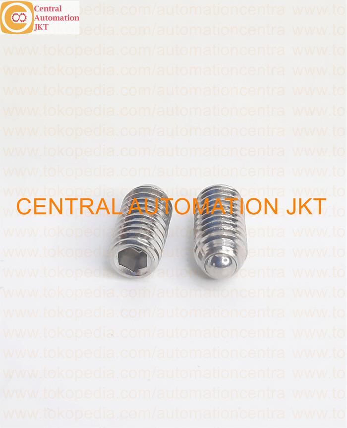 Jual Ball Plunger M3 M4 M5 M6 M8 M10 Baut Stopper Stainless Steel - M8 ...