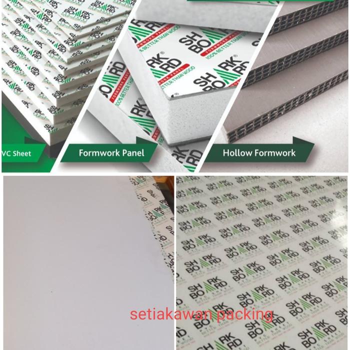 Jual PVC shark board Formwork panel 18mm x 1220mm x 2440mm - Jakarta ...