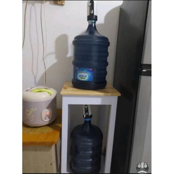 Jual MEJA DISPENSER MEGICOM KAYU GALON PAKEK POMPA SAMPING TEMPAT TIDUR ...