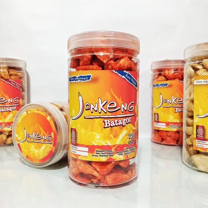 Jual Keripik Jonkeng Batagor Toples. Cemilan Makanan Ringan - Balado ...