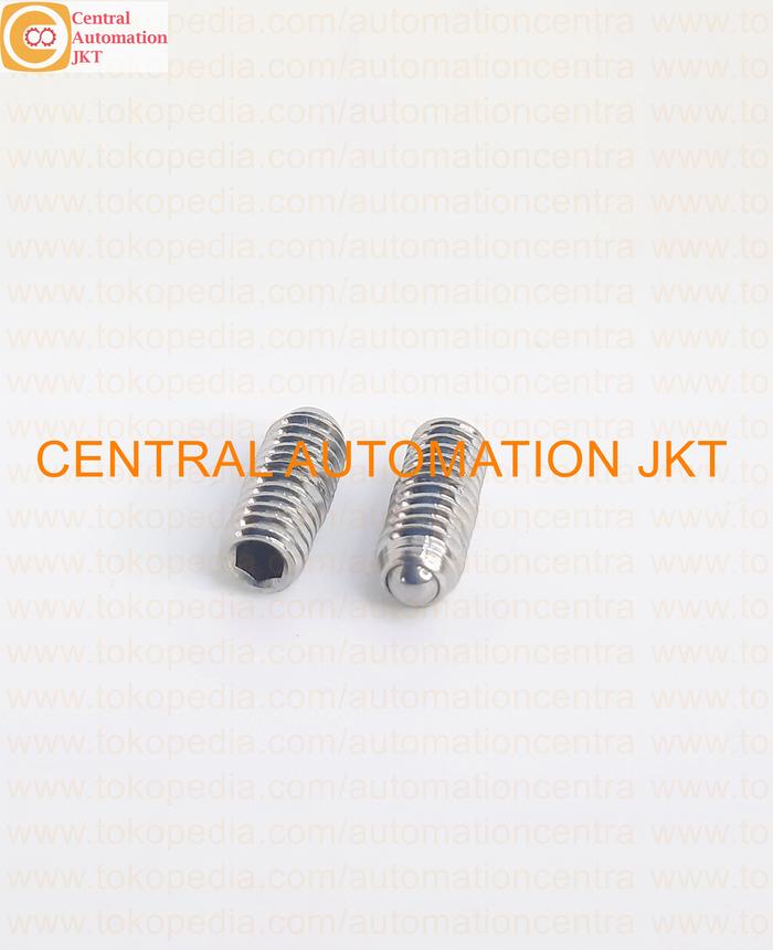 Jual Ball Plunger M3 M4 M5 M6 M8 M10 Baut Stopper Stainless Steel - M4 ...