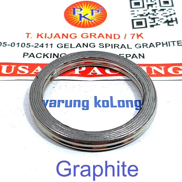 Jual Packing Knalpot Kijang grand 7K Kapsul Depan paking pack pak ring ...